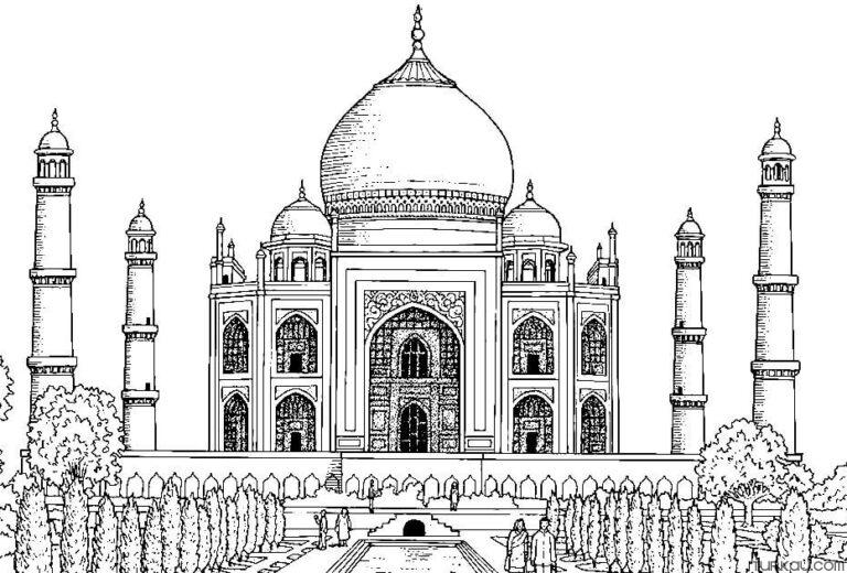 Berlin City Architecture Coloring Page » Turkau