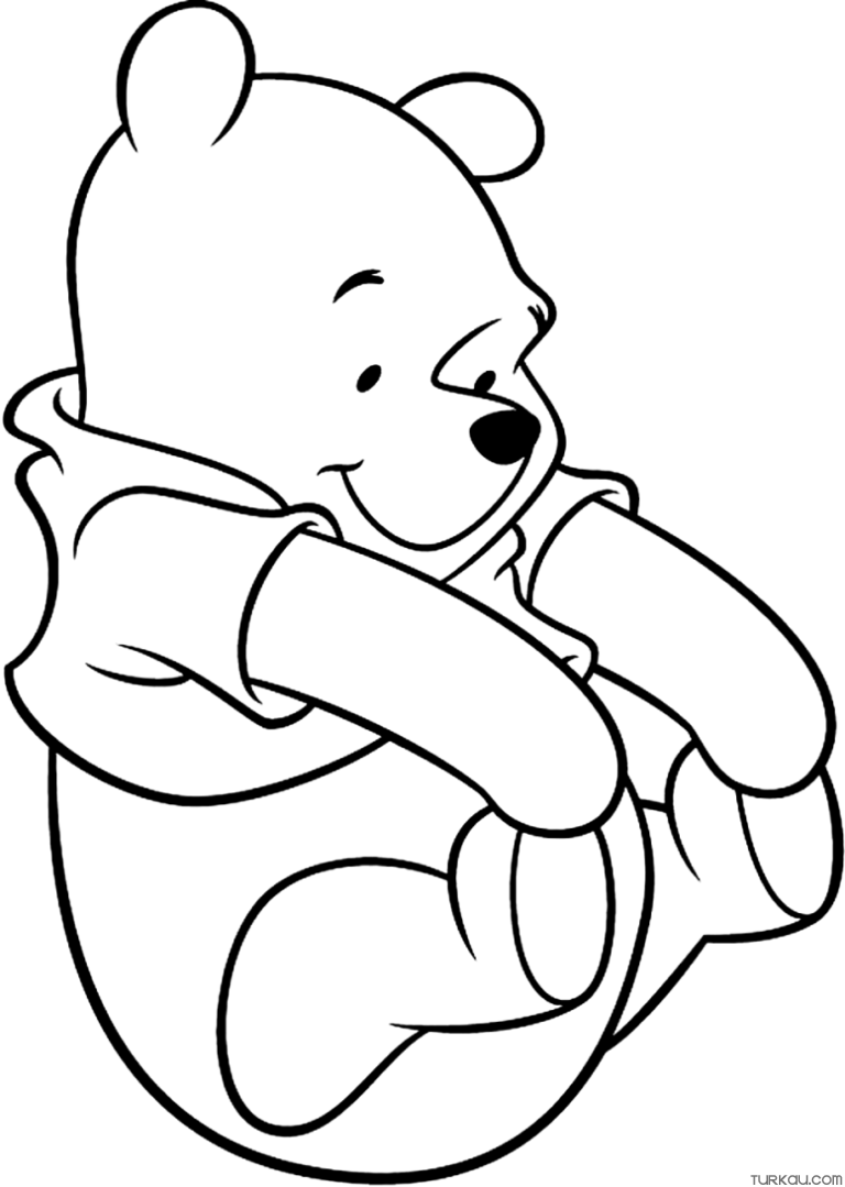 Winnie The Pooh Eeyore Donkey Coloring Page » Turkau