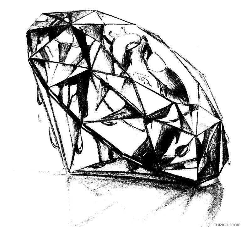 Diamond Coloring Page » Turkau