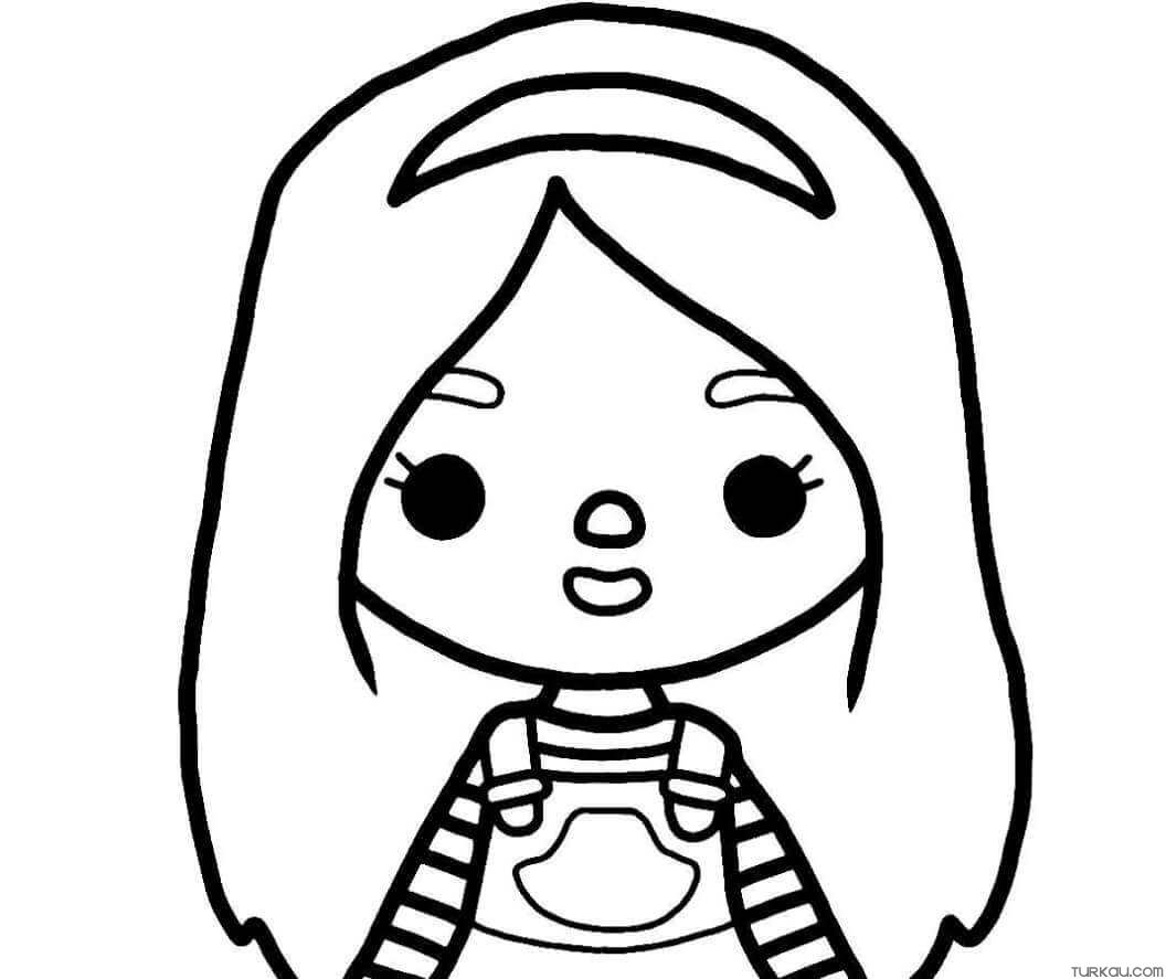 Toca Boca Coloring Page Turkau Toca Boca Coloring Page Turkau