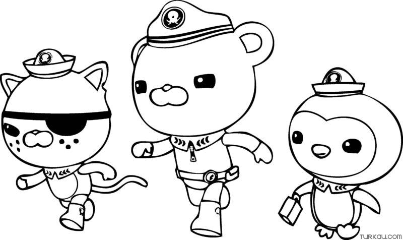 Octonauts Vegimals Barnacles Coloring Page » Turkau