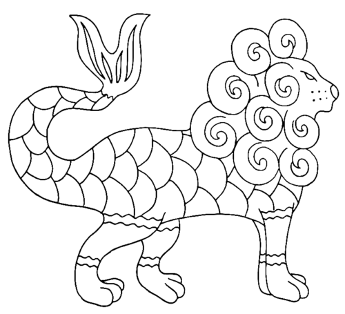 Cool Alebrijes Coloring Page » Turkau