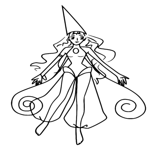 Anime Lala Magical Doremi Coloring Page » Turkau