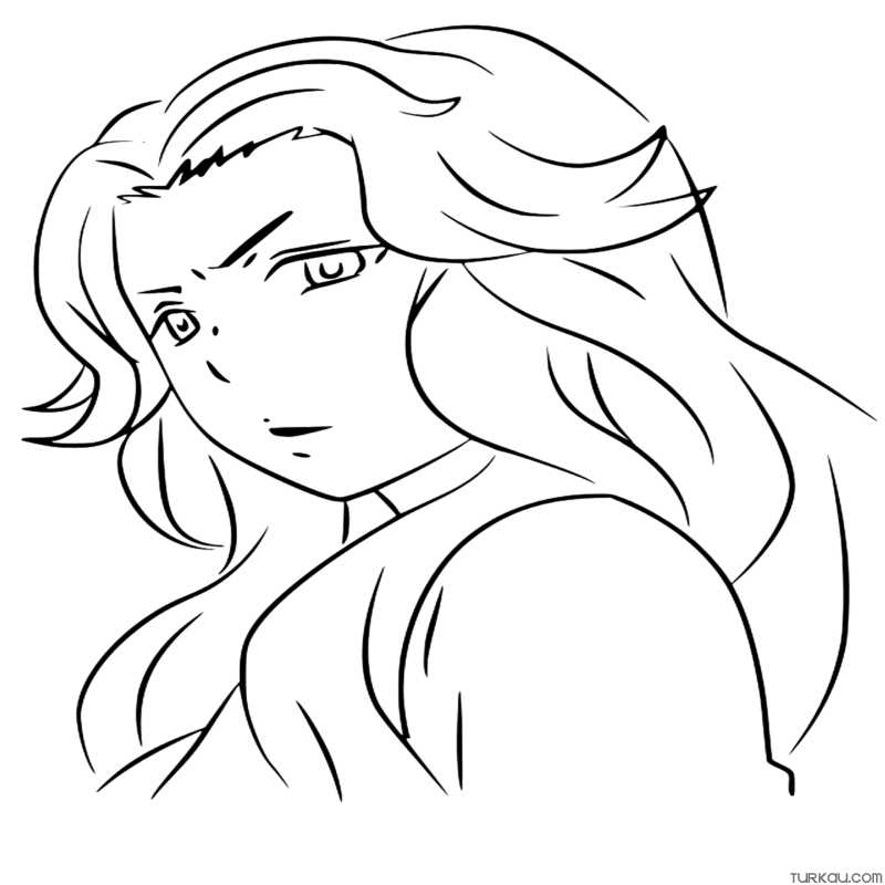 Anime Lena Coloring Page » Turkau