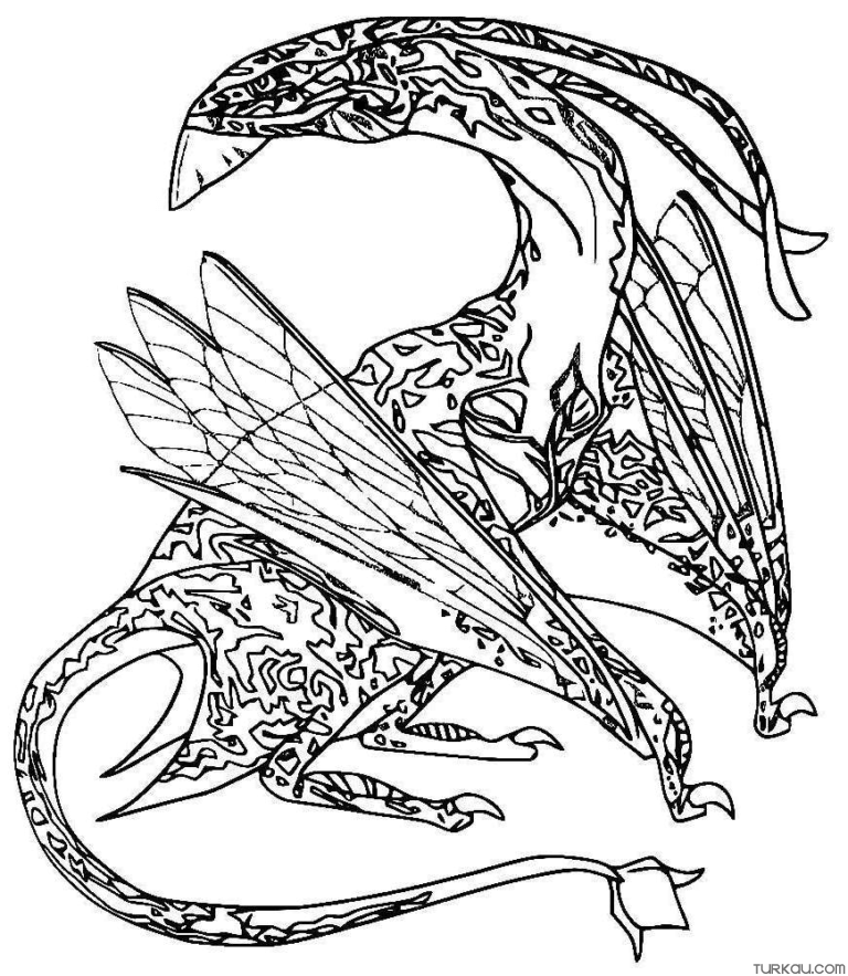 Banshee Avatar Coloring Page » Turkau